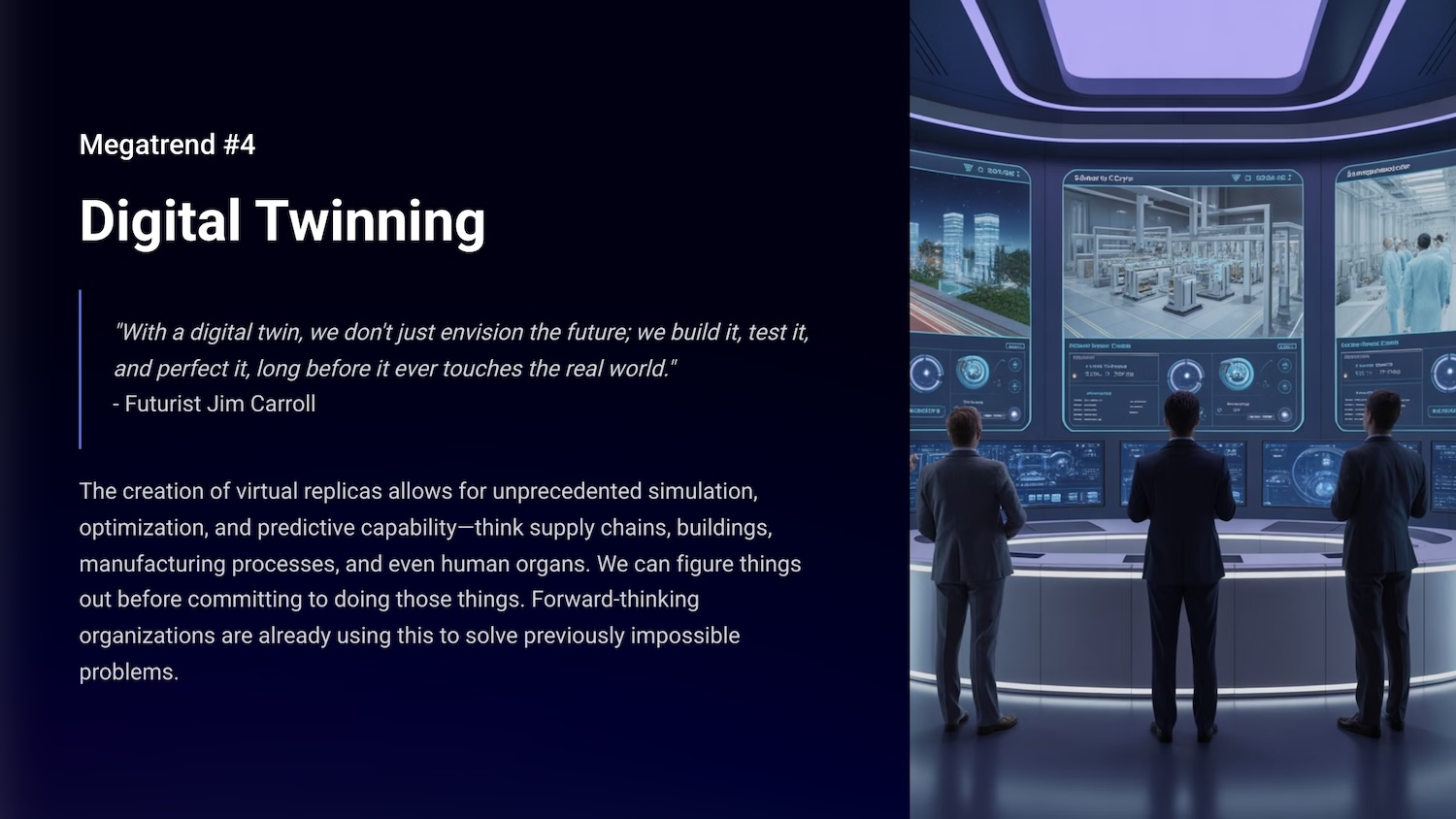 Decoding Tomorrow: 30 Megatrends – #4 : Digital Twinning “With a ...