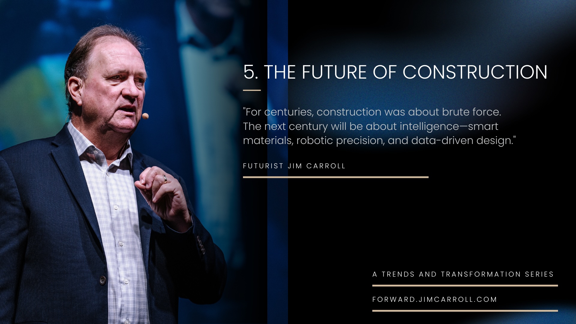 Decoding Tomorrow: The Way Forward: #5 Construction: “For centuries ...